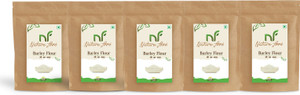 Nature food Best Quality Barley Flour/ Jau Atta - 1Kg ( Pack of 5 ...