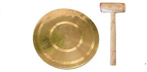 Fellix Pure Brass Ghadiyal ghanta/Vijay ghanta/School Well/Round Bell ...