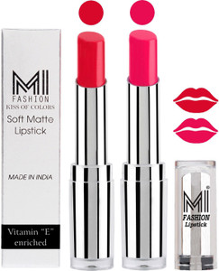 MI FASHION Color Riche Creme Matte Sexy Lipsticks Code no 244 - Price ...