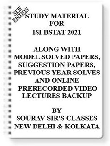 Study Notes Material On Isi Bstat 2021 [ Pack Of 4 Books ] For 2022 ...