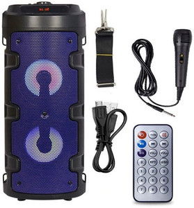 Buy TECHOMANIA High Bass Sound Karaoke Bluetooth Wireless Speaker/Home ...