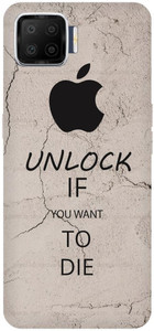 Zaplab Back Cover for OPPO F17/CPH2095 Apple Image Printed Back Cover ...