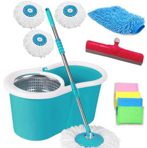 V-MOP 360 Degree Self Spin Wringing Mop - Classic Magic Bucket Mop for ...