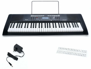 Juarez Opus JRK682 61-Key Electronic Keyboard Piano with LCD Digital ...