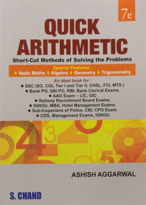 Quick Arithmetic (7th Edition) | Vedic Maths Book | Algebra | Geometry ...