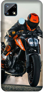 bigcraft Back Cover for RMX2193/Realme Narzo 20/ Bike Lover Printed ...