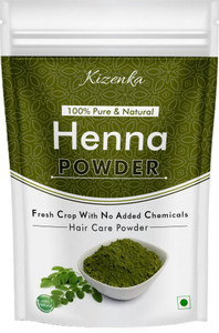 Kizenka Natural Henna Powder for hair , MEHANDI POWDER 400g (Pack of 1 ...