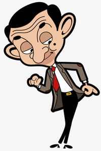 Mr Been Cartoon Waterproof Vinyl Sticker Poster || btcan2508-1 Fine Art ...