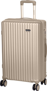 ROMEING Genoa Polycarbonate (24 Inch | 65 cm) Gold Hard-sided Check-in ...