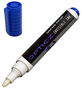 Opticz Uv light Reactive Large Tip Invisible Ink Marker, - Uv light ...