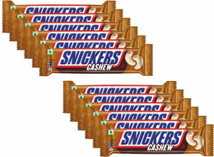 SNICKERS Cashew Filled Chocolate 45 gm x 12 Bars Price in India - Buy ...