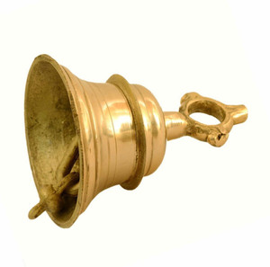 damurhu Solid Brass Temple Ganta Bell Brass Pooja Bell Brass Pooja Bell ...
