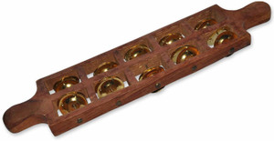 mozart sheesham wood Jhika Cymbal Handmade Indian Musical Instrument 5 ...