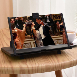 Hench 10 inch 4X 3D Magnifier for Cell Phone, Enlarger Screen Expander ...