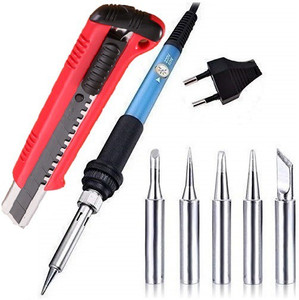 Corslet Soldering Iron Kit Temperature Adjustable Electric Solder Iron ...