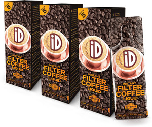 iD Instant Filter Coffee Liquid Intense 20 ml Sachets | 15 cups | 100% ...