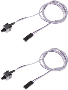 XBOLT Power Cord 0.5 m PC Power Switch Cable PC On-Off Push Button ATX ...
