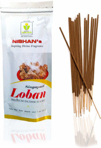 Nishan Singapuri Loban Incense Sticks Pack - Premium Pure Fragrance ...