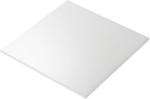 laser cut studio Acrylic Sheet 3MM White ( 16X16 inch ) 16 inch Acrylic ...