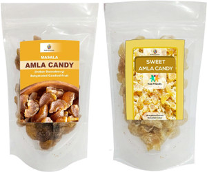 Jioo Organics Amla Candy Sweet | Dried Amla Candy (No Sugar Layer) and ...