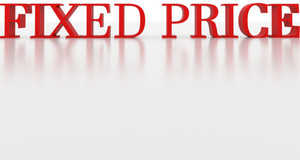 JEEPL FIXED PRICE SIGN BOARD ACP WITH VINYL, 10X10 INCHES (JEE - FIXED ...