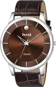 hrnt B9087 Brown Wrist Hands Watch & Leather Brown Belt (Patta ...
