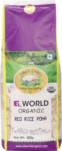 ELWORLD by Elworld Organic Red Rice Poha Pouch Price in India - Buy ...