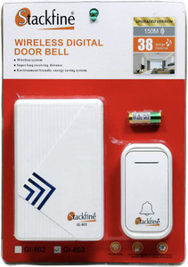 Stackfine GI-803 Wireless Door Chime Price in India - Buy Stackfine GI ...