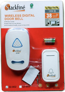 Stackfine GI-802 Wireless Door Chime Price in India - Buy Stackfine GI ...
