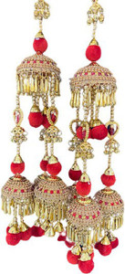 Din Shagna Da Co Traditional Wedding Wear Punjabi Metal Patra kalere ...