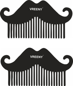 Vreeny All In One Beard Comb | Mustache Comb | Pocket Comb | Hair Comb ...