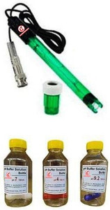 Globe Instruments pH Combination Electrode, Glass Epoxy Body pH ...