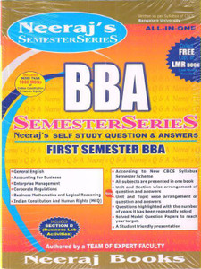 Bba 1st Sem - All In One- Bangalore University- As Per New Syllabus ...