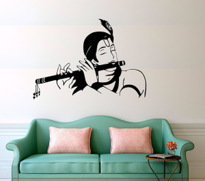 WALLSTICK 80 cm Lord Krishna Removable Sticker Price in India - Buy ...