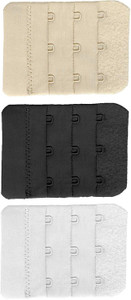 Wooger Premium Bra Hook Extender 3 Hook 3 Eye (Multicolor Pack Of 3 ...