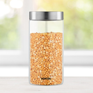 BOROSIL Glass Grocery Container - 1200 ml Price in India - Buy BOROSIL ...