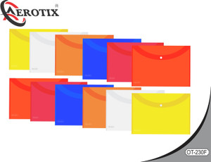 Flipkart.com | Aerotix PP Material My Clear Bag File Folder For Carry ...