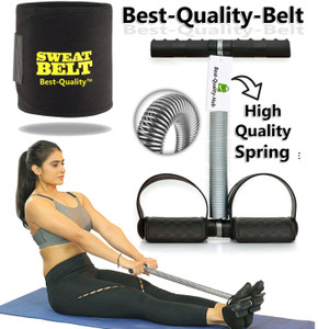 Best-Quality-Hub Combo Tummy Trimmer with Sweat Belt Home Gym Fitness ...