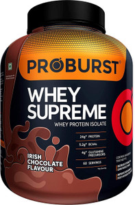 PROBURST Supreme Whey Protein Powder With Glutamine & BCAAs 2 Kg |57 ...