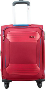 VIP ZANE 4W EXP STROLLY 59 RUBY RED Expandable Cabin Suitcase 4 Wheels ...