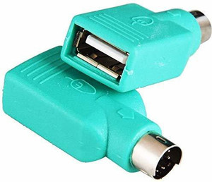 ULTRABYTES PS2 to USB Female,PS/2 Male Converter Changer Adapter for ...