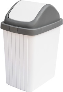 GALOOF 12 Liter SMALL Size Swing Dustbin/Garbage Bin For Home/Bathroom ...