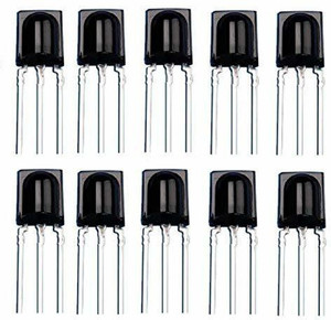 R&D TSOP-1738 IR Sensor 38Khz IR Infrared Receiver Pack of 10 ...