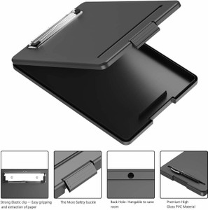 Flipkart.com | Flipco A4 Clipboard Box File - Storage Filing Case Paper ...
