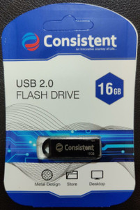 Consistent 16GB PENDRIVE 16 GB Pen Drive Compatible with Laptop ...