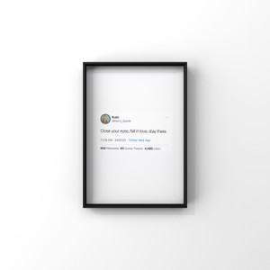 Twitter Quote -Motivational Poster A3 Size Premium glossy Finish with ...