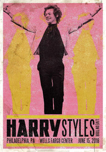 One Direction Poster Harry Styles Poster Vintage Music Poster