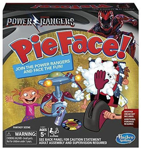 Hasbro Gaming Pie Face Game Power Rangers Edition (Amazon Exclusive ...