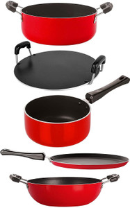 NIRLON Non-Stick Coated Cookware Set Price in India - Buy NIRLON Non ...