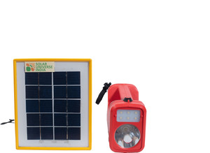 SOLAR UNIVERSE INDIA Solar Kisan LED Torch & Reading Light (2 Modes ...